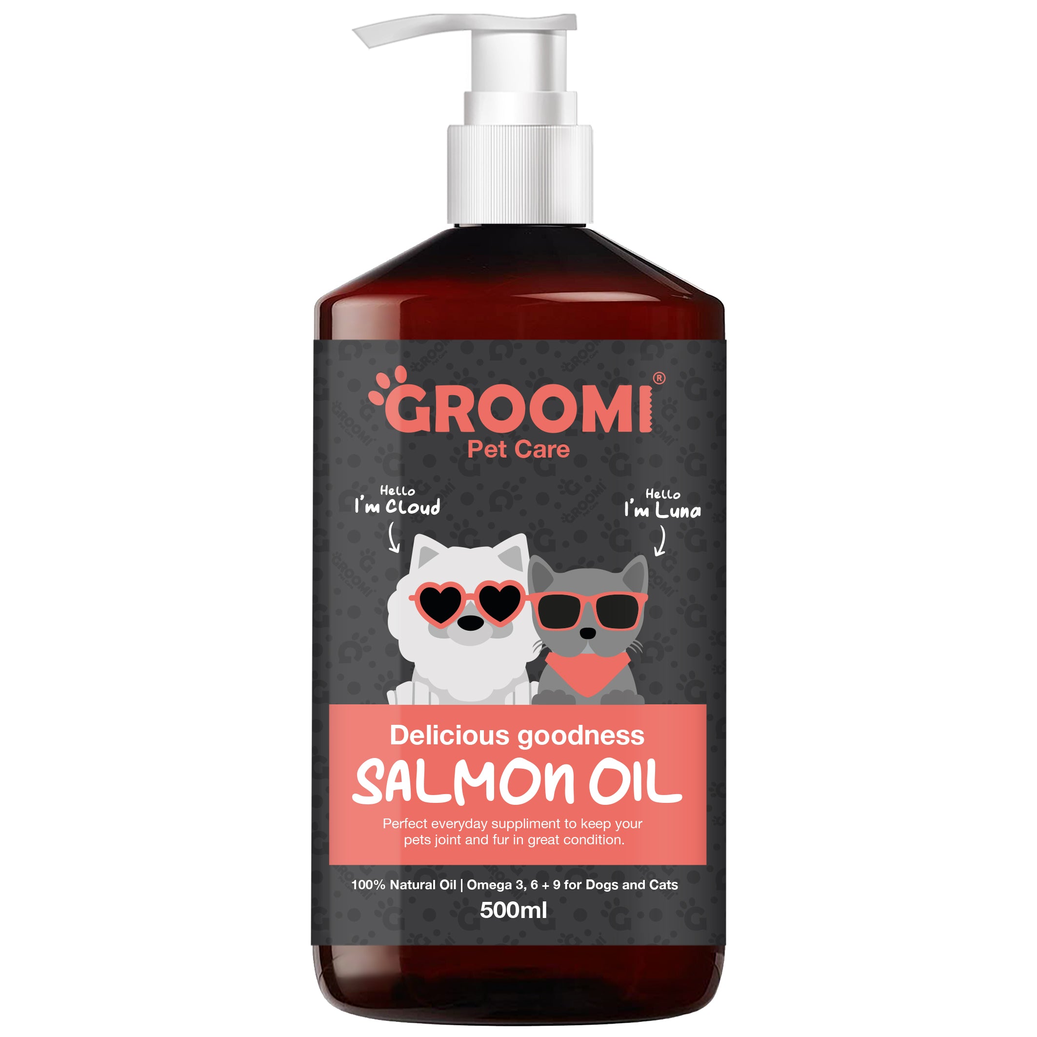 Groomi Pet Care Salmon Oil for Dogs & Cats – Groomi Limited